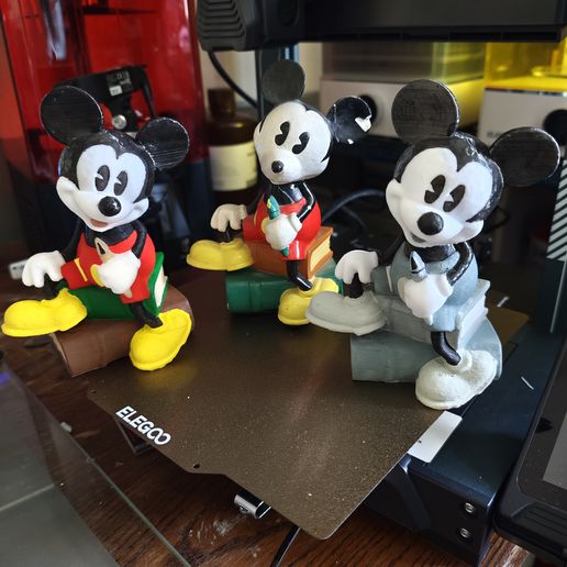 🐁 MICKEY MOUSE・Free STL File for 3D printing・Cults