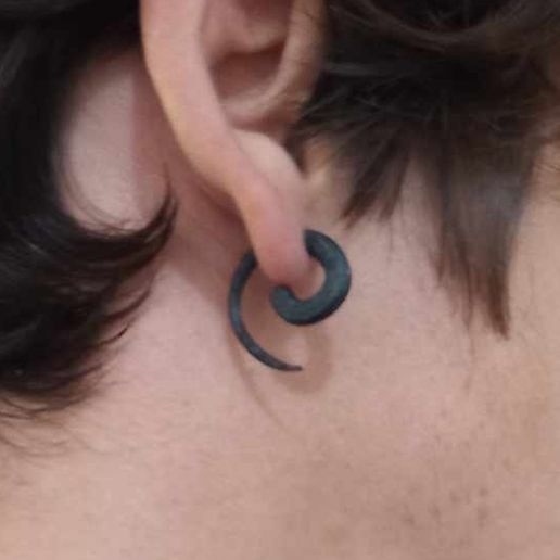 👂 Perforación espiral en la oreja・Archivo STL para Impresión 3D・Cults