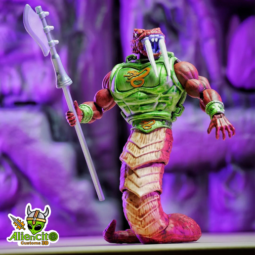 🖨️ SNAKEMAN COMBAT ARMOR・ 3D File for 3D printing・Cults