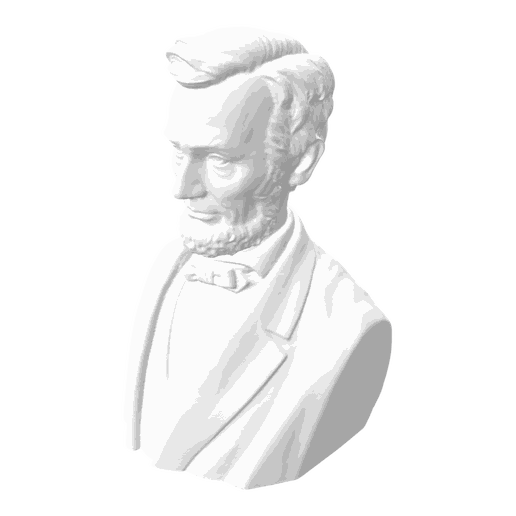 👤 Abraham Lincoln 3D Print Bust Models – Tall Torso & Classic Bust ...