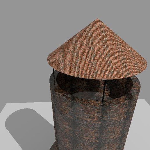 🏠 Simple Tower・ STL File for 3D printing・Cults