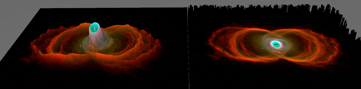 STL file Hourglass nebula Hubble deep sky object 3D software analysis・3D printer model to ...