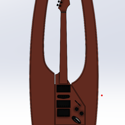 🎸 Masayoshi Takanaka Surfboard Guitar・Free STL File for 3D printing・Cults