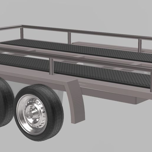 STL file STL TRAILER 🚐 ・Template to download and 3D print・Cults