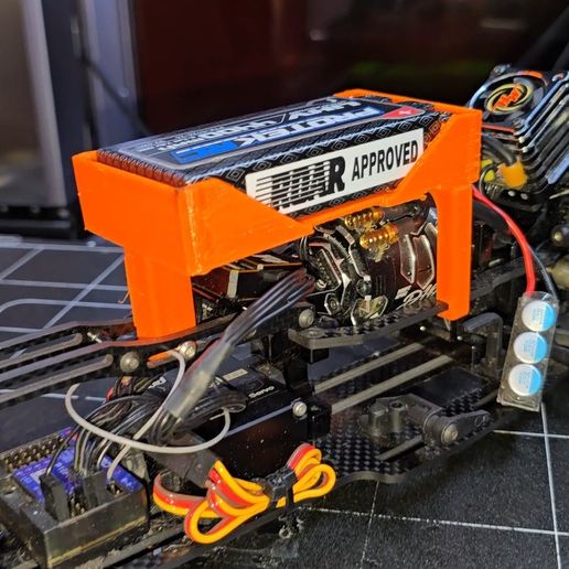 🔋 MST MRX High mount Battery tray.・ STL File for 3D printing・Cults