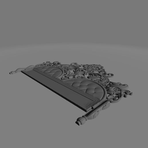 🤴 king bed・ STL File for 3D printing・Cults