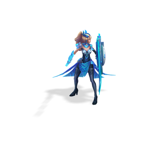 STL file DWG Leona League of Legends 3D print model 🎲 ・3D printing ...