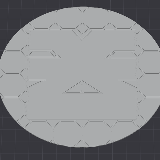 🩸 God of blood chaos marble topper for 130mm base・ STL File for 3D ...