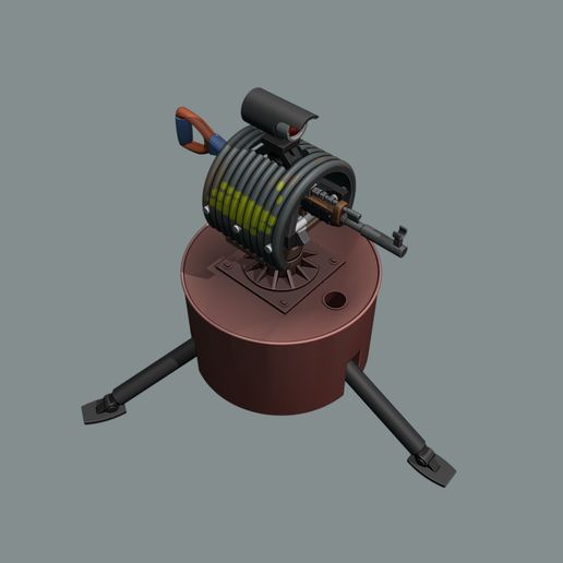 🎨 Rust auto turret・ 3D File for 3D printing・Cults