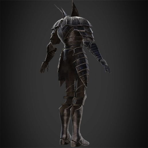 🪖 Dark Souls Black Knight Armor for Cosplay・ 3D File for 3D printing・Cults