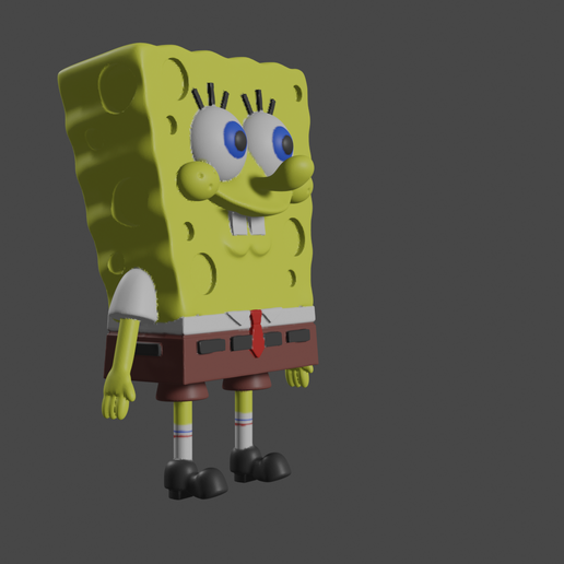 Free STL file Spongebob toy 🐉 ・3D print object to download・Cults