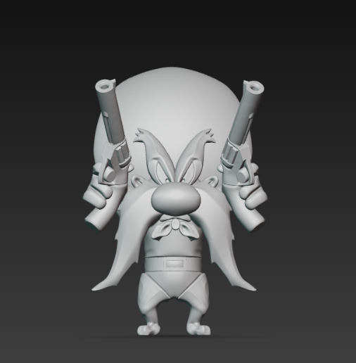 🔫 Yosemite Sam - Looney Tunes・Free STL File for 3D printing・Cults