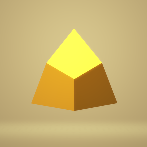 STL file Golden Heptahedron 💜 ・3D printer model to download・Cults
