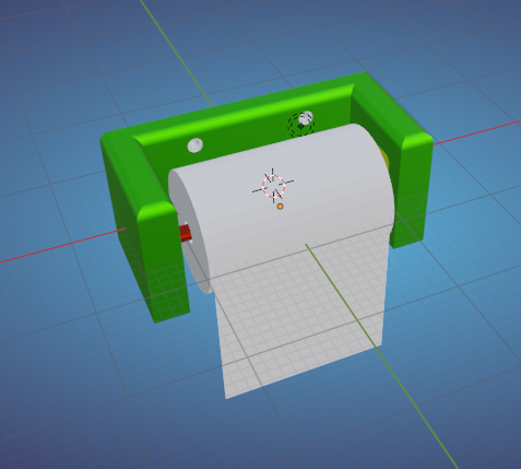 🚽 Tissue Paper Dispenser・ STL File for 3D printing・Cults