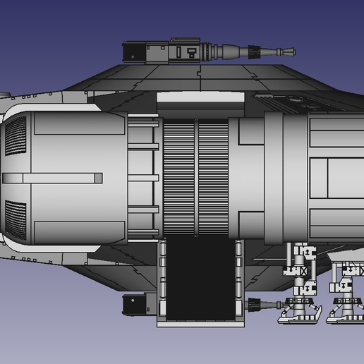 💨 Outrider, for dash rendar yt 2400 toy ship 3.75 action figure scale ...