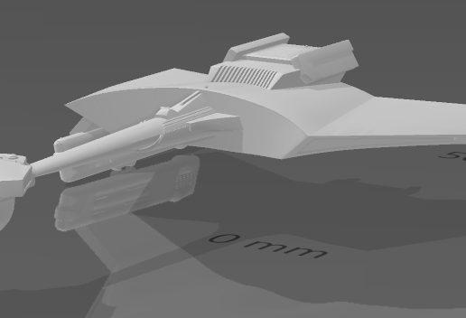 🖖 STO - Romulan - D7 Romulan Battle Cruiser・Free STL File for 3D ...