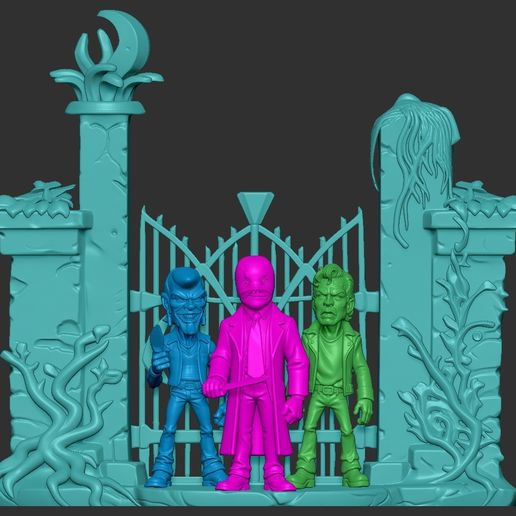 🎬 NightBreed・ STL File for 3D printing・Cults