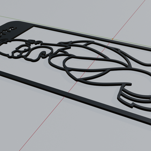 🛁 Simpsons Bathroom Signs・ STL File for 3D printing・Cults