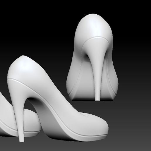 STL file High heels 3D print model ♀️ (OBJ)・Template to download and 3D ...