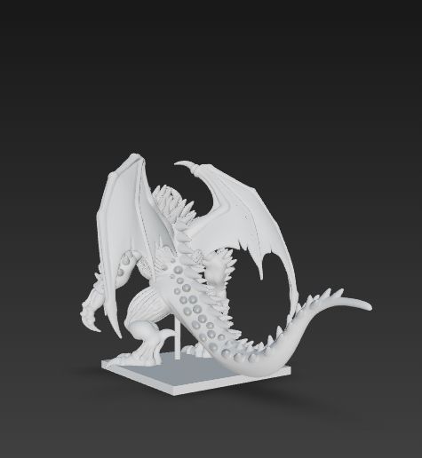 👹 Ruling Terror - Winged Demon Lord 3D Print Model・ STL File for 3D ...