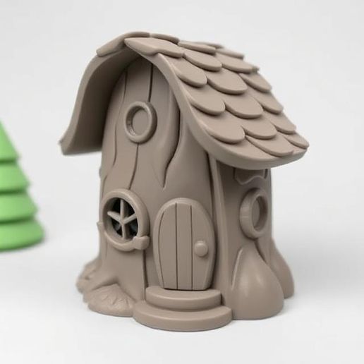Tiny Forest Cottage – The Home of Woodland Whimsy 🌲🏡 ・ STL File for 3D ...