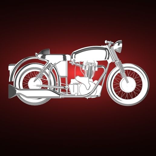 STL file Vincent Venom Thruxton 1965 🏠 ・3D printing idea to download・Cults