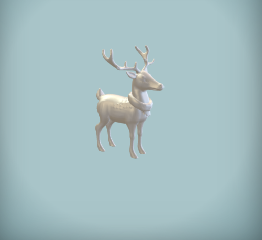 STL file Charming 3D Christmas Reindeer - STL File 🎄 ・3D printer design ...