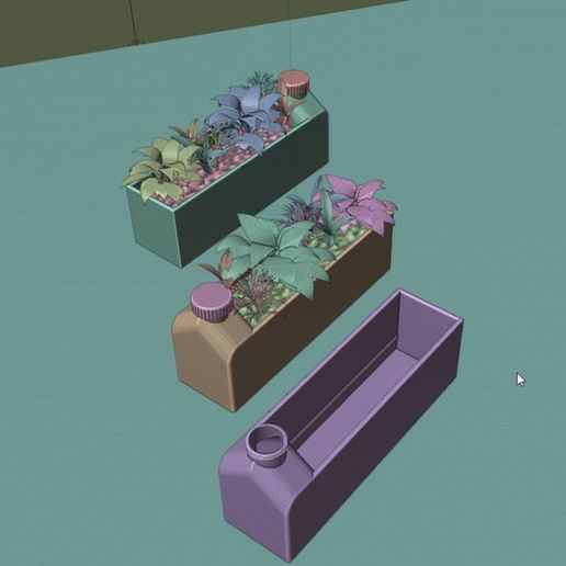 STL file Auto watering pot 💧 ・3D printer design to download・Cults