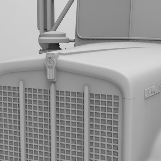 🚚 KENWORTH W925 CONVENTIONAL 1/32・ STL File for ・Cults
