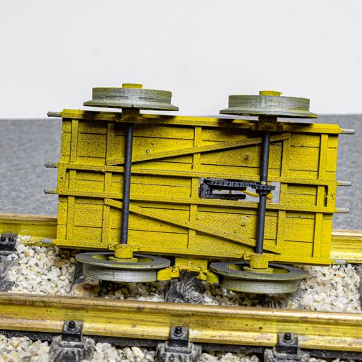 G Scale Hand Car and Trailer 1:24・ STL File for 3D printing・Cults