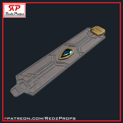 3D file Jayce Wristband Cosplay Prop 🖨️ ・3D printing design to download ...