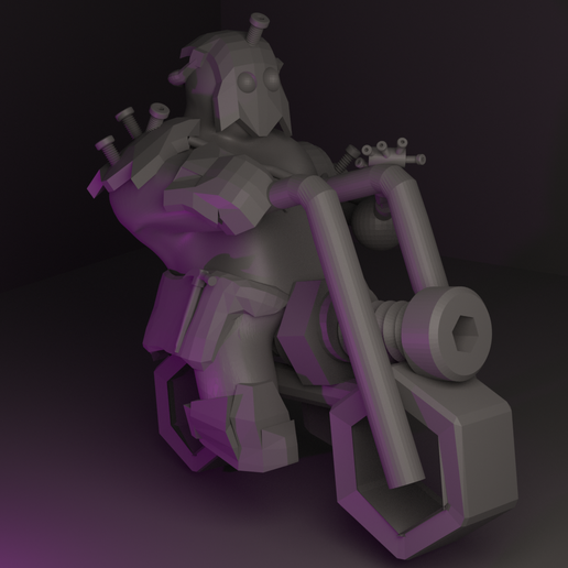 STL file Bolt Bike Boy 🔩 ・3D print design to download・Cults