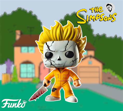 STL file Michael Myers X The Simpsons 🎨 ・3D printing template to ...
