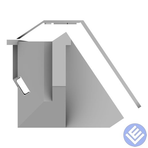 🧑‍🔧 AUX FAN FOR ENDER 3 S1 WITH LED LIGHT - P1M2・ STL File for ・Cults