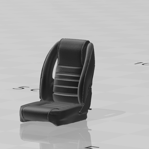💺 Racing Style Sport Seat・ STL File for 3D printing・Cults