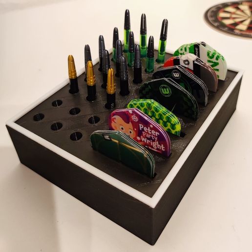 🎯 Darts-Hub・Kostenlos 3D Datei für ・Cults