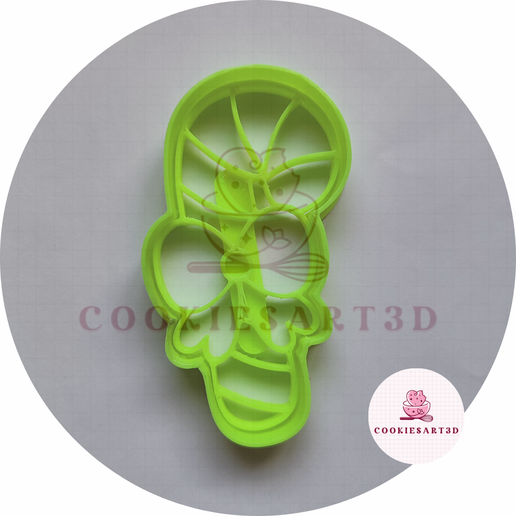 STL file Christmas Candy Cookie Cutter / Christmas Candy Cookie Cutter ...