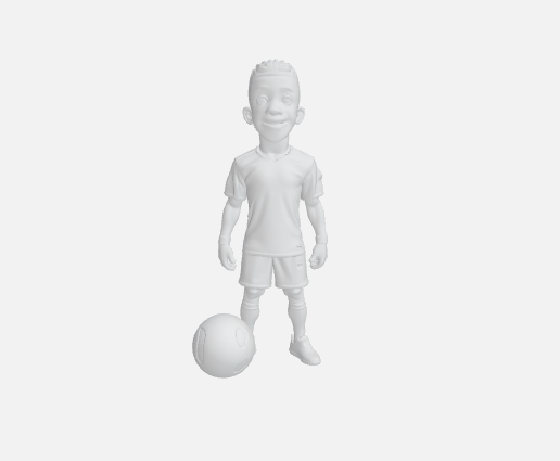 👤 Vinícius Jr - Animated Figure・ OBJ File for 3D printing・Cults