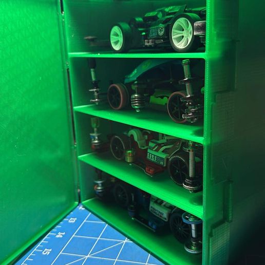 🧞‍♂️ MINI 4WD 4-slot carry case・ 3D File for 3D printing・Cults