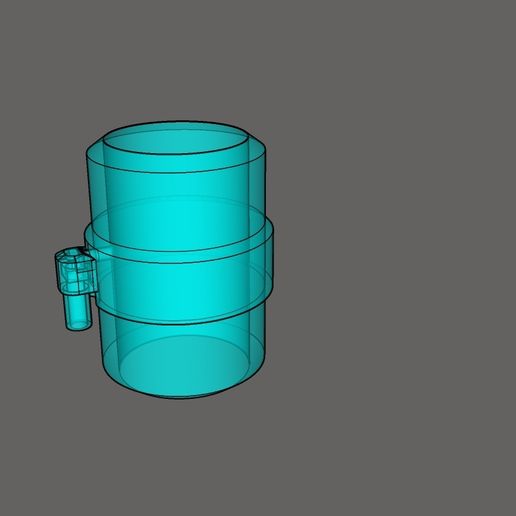 🐠 Aquarium 3/4 filter outlet oxygenator・ STL File for 3D printing・Cults