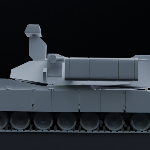 🐆 US M1 Abrams Liberty Air Defence SHORAD・ STL File for 3D printing・Cults