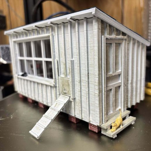 🐔 Chicken Coop - G Scale・ STL File for 3D printing・Cults