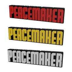 Peacemaker best 3D printing models・98 designs to download・Cults