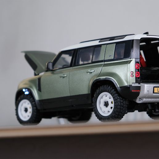🚗 Land Rover Defender - 3D PRINTED RC CAR・ 3D File for 3D printing・Cults