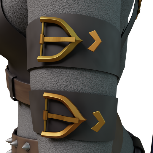 🎭 JINX ACCESSORIES - ARCANE cosplay・ 3D File for 3D printing・Cults