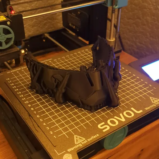 🎭 Invisigal's Mask - Dispatch・3D Print with the Sovol SV06 3D printer・Cults
