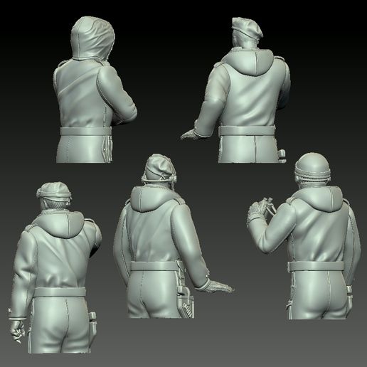 🪖 British tank crew ww2・ STL File for 3D printing・Cults