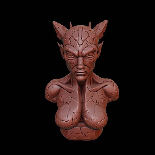 Fichier 3D Shapeshifter Beast Bust 👤 ・Modèle à imprimer en 3D à télécharger・Cults