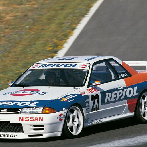 👽 Dymag Nissan Skyline r32 Repsol 1/24・ STL File for 3D printing・Cults