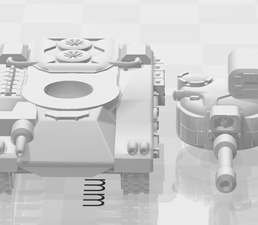 🪖 Axel Tank・ STL File for 3D printing・Cults